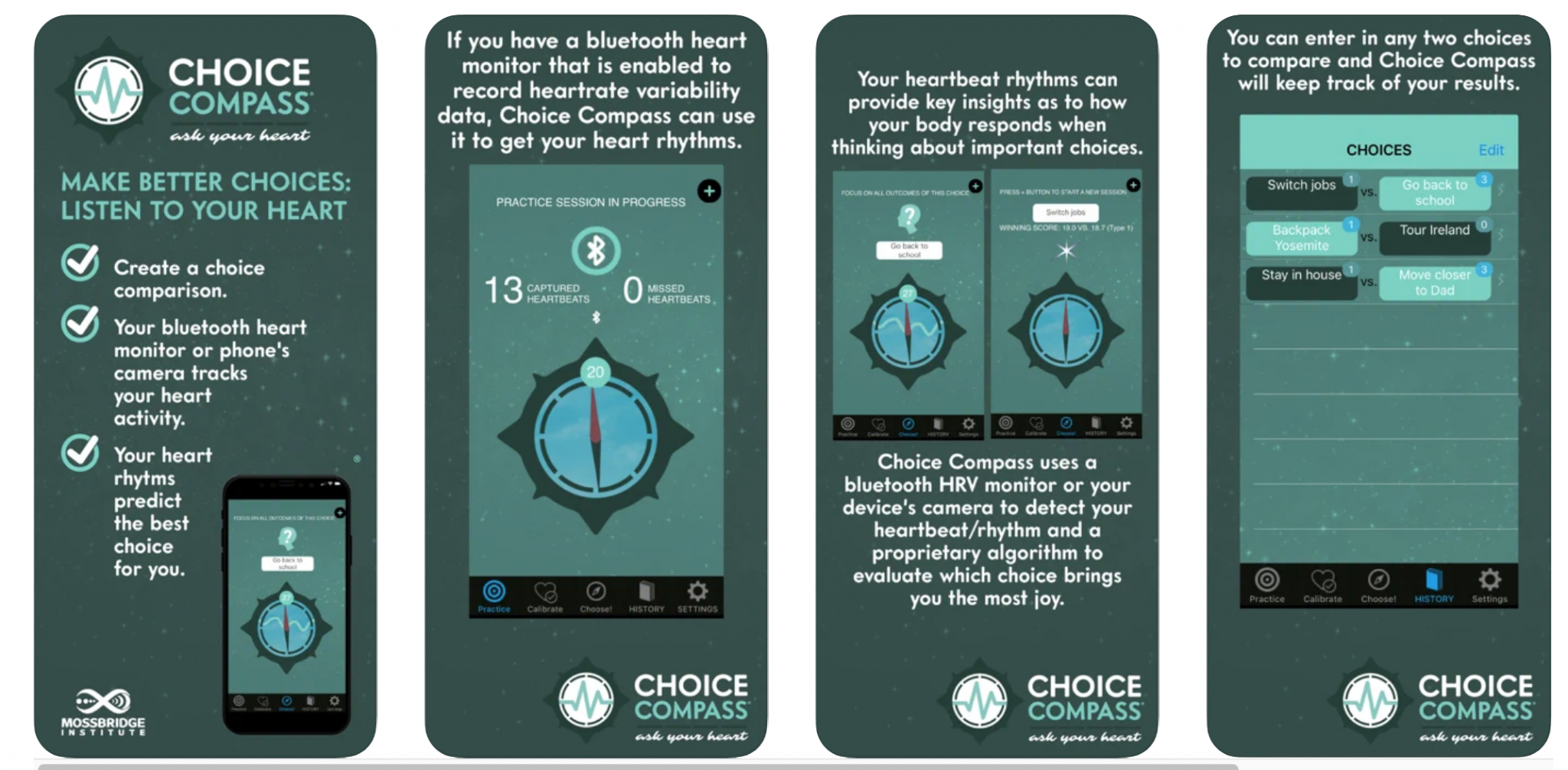 Choice Compass | iPhone Decision Making App